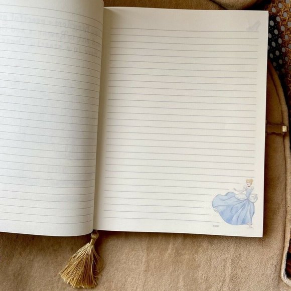 Disney | Accessories | Disney Cinderella Storybook Replica Journal ...